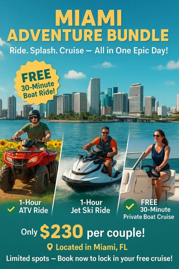 ATV and Jet Ski Rental Miami - Jet Ski ATV Combo Trailer Miami